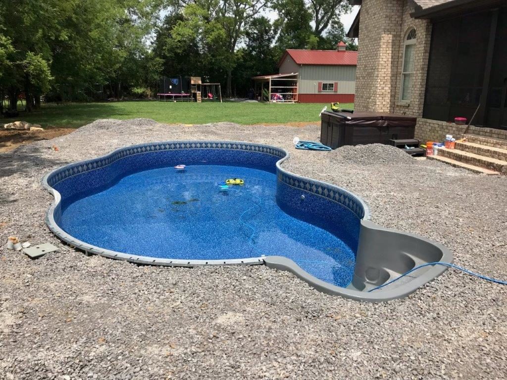 Semi-In Ground Pools, Partial In Ground, Hybrid Pool Nashville, Clarksville