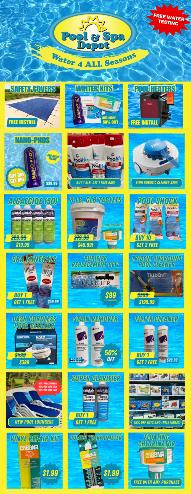 Promotions, Pools, Spas, Saunas - Pool & Spa Depot Nashville, TN