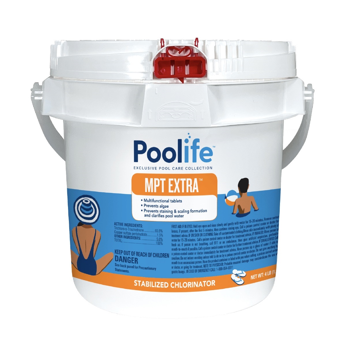 Poolife MPT Extra 3” Chlorinating Tablets: All In One Chlorine Tablets